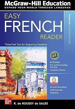 خرید و قیمت کتاب زبان فرانسوی ایزی فرنچ ریدرز Easy French Reader 4th | ترب