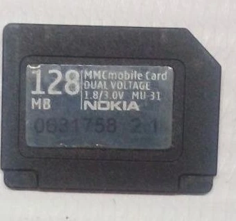 خرید و قیمت کارت حافظه مموری نوکیا MEMORY CARD NOKIA N70 128 MB فابریک ...