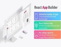 خرید و قیمت نرم افزار ساخت اپلیکیشن بدون برنامه نویسی React App Builder | ترب