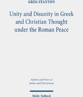 خرید و قیمت دانلود کتاب Unity and Disunity in Greek and Christian ...