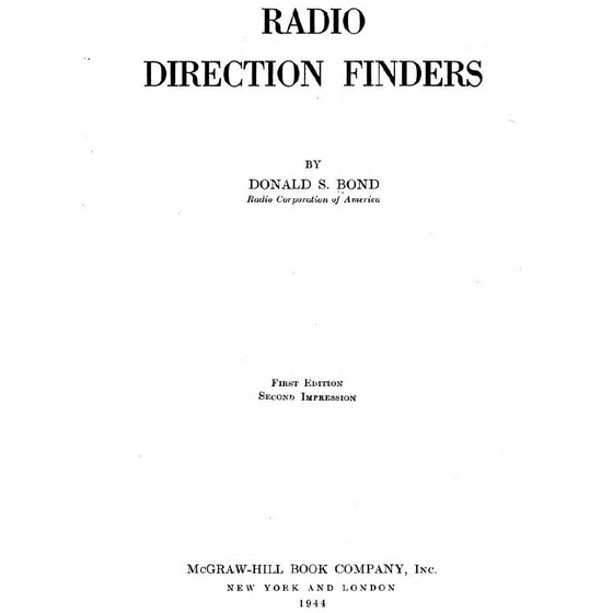 خرید و قیمت خرید کتاب Radio Direction Finders-Radio Communication ...