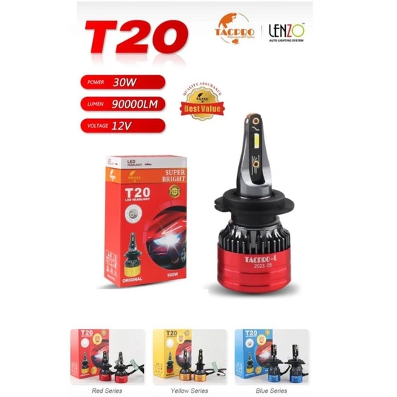 خرید و قیمت هدلایت 30وات T20 تک پرو Tacpro تویوتا پرادو | ترب