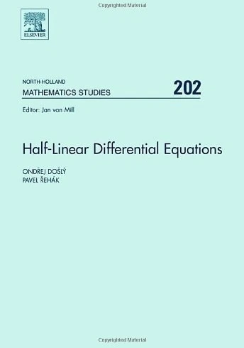 خرید و قیمت دانلود کتاب Half-Linear Differential Equations 1st ed | ترب