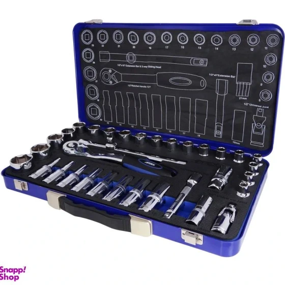 خرید و قیمت آچار بکس اپکس مدل MMA-AX1524-34P مجموعه 34 عددی | ترب