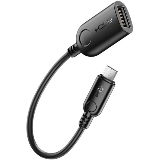 خرید و قیمت مبدل میکرو یو اس بی به یو اس بی راک Rock Micro USB to USB 2 ...