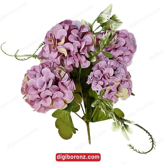 خرید و قیمت دسته گل مصنوعی مدل بوته جعفری 5 شاخه رنگ نسکافه ای ا 5 ...