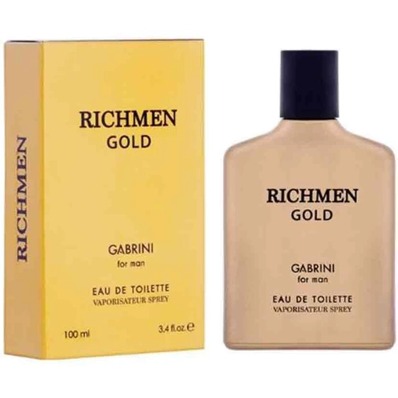 خرید و قیمت ادکلن مردانه گابرینی ریچمن گلد Richmen Gold-Gabrini پرفیوم 100 میل | ترب