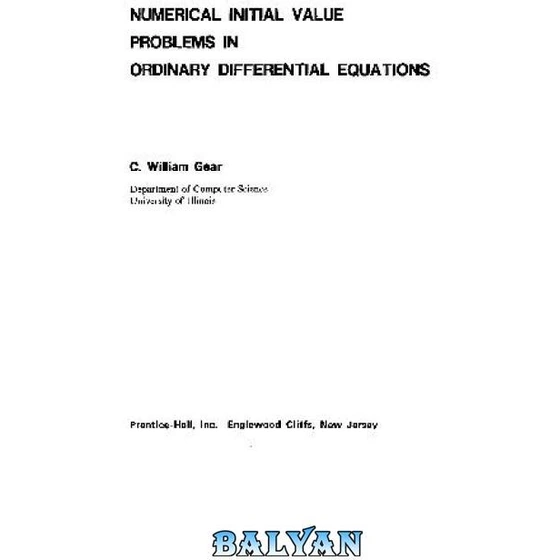 خرید و قیمت دانلود کتاب Numerical initial value problems in ordinary differential equations | ترب