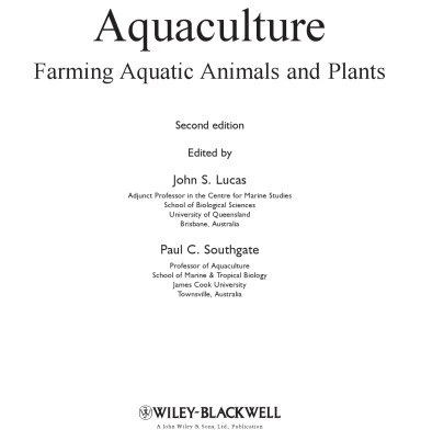 خرید و قیمت دانلود کتاب Aquaculture: Farming Aquatic Animals and Plants ...