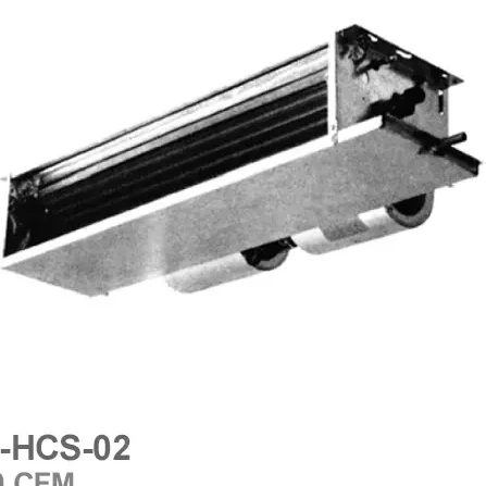 خرید و قیمت فن‌کویل سقفی بدون کابین فیلتر جدا ساراول مدل SF-HCS-02 | ترب