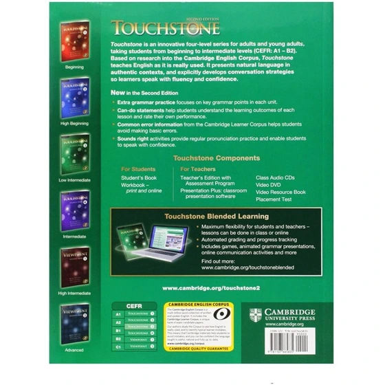 خرید و قیمت کتاب Touchstone 3 second edition اثر Jeanne McCarten انتشارات سپاهان | ترب