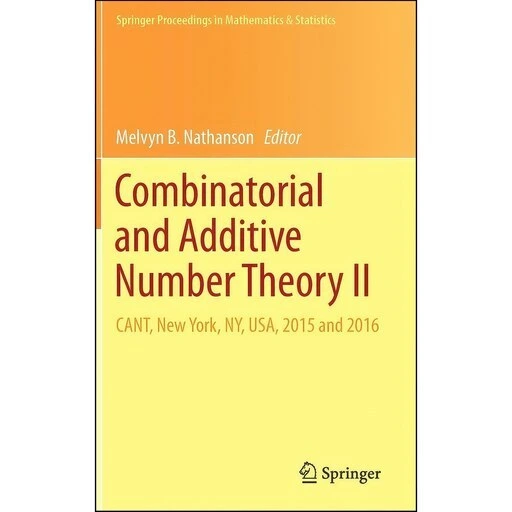 خرید و قیمت کتاب زبان اصلی Combinatorial And Additive Number Theory Ii