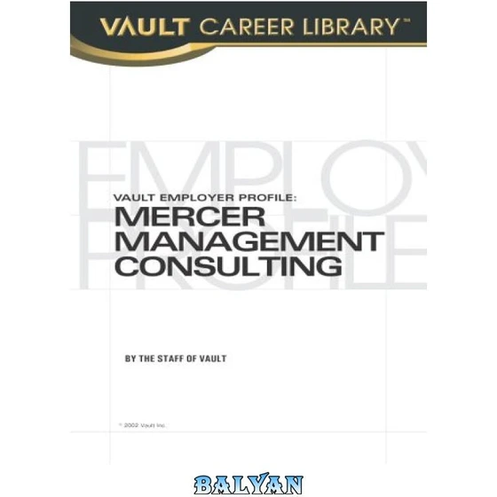 خرید و قیمت دانلود کتاب Mercer Management Consulting 2003 (Vault ...