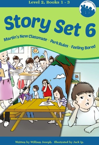 خرید و قیمت دانلود کتاب Story Set 6 Martin’s New Classmate Park Rules Feeling Bored - PDF | ترب
