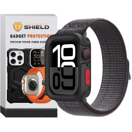 خرید و قیمت بند آلتیمیت شیلد مدل Hyper Defender مناسب برای اپل واچ 44 ...