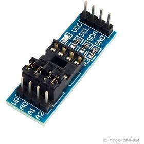 خرید و قیمت ماژول حافظه EEPROM سری AT24CXX با رابط I2C | ترب