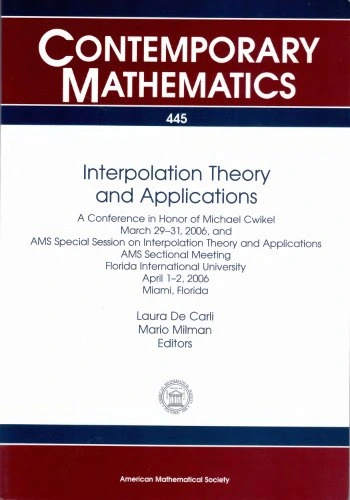 خرید و قیمت دانلود کتاب Interpolation Theory And Applications 2007 ترب