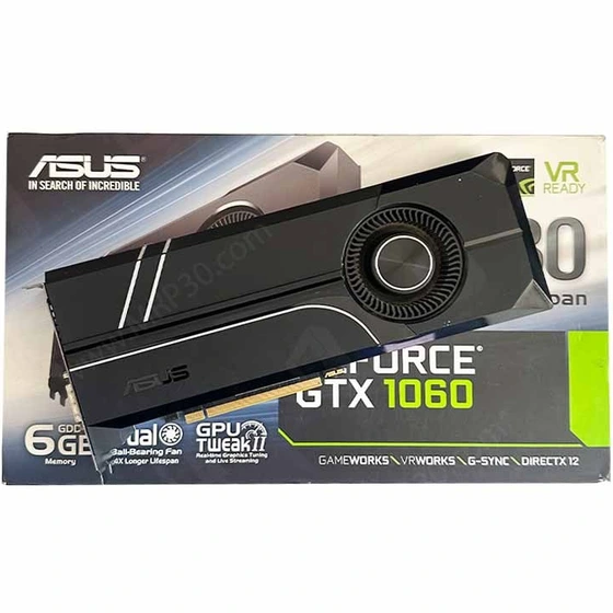 خرید و قیمت کارت گرافیک ASUS TURBO GTX 1060 6G GDDR5 استوک | ترب