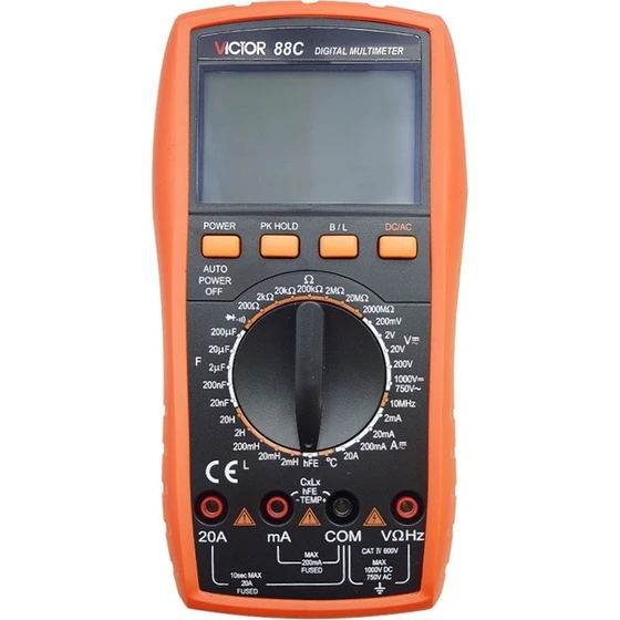 خرید و قیمت مولتی متر Victor VC88C | ترب