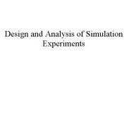 خرید و قیمت دانلود کتاب Design and Analysis of Simulation Experiments ...