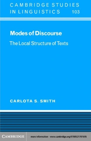 خرید و قیمت دانلود کتاب Modes of Discourse: The Local Structure of ...
