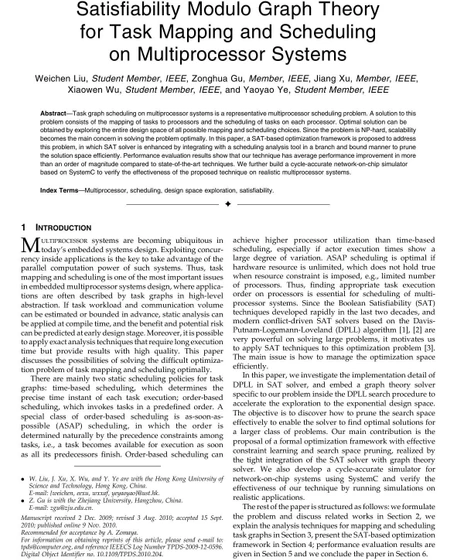 خرید و قیمت دانلود کتاب Satisfiability Modulo Graph Theory For Task Mapping And Scheduling On