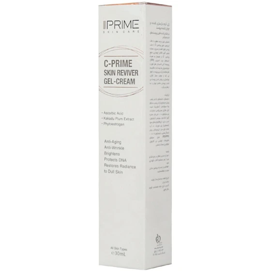خرید و قیمت ژل کرم روشن و جوان کننده پوست پرایم C-PRIME SKIN REVIVER ...