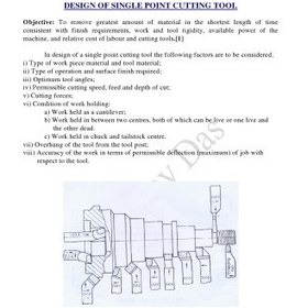 خرید و قیمت دانلود کتاب Lecture notes on Design of single point cutting ...