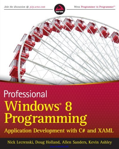 خرید و قیمت دانلود کتاب Professional Windows 8 Programming Application 
