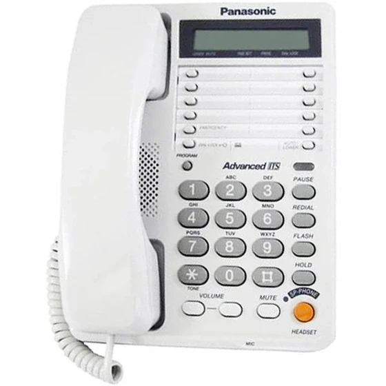 خرید و قیمت تلفن رومیزی پاناسونیک مدل KX-T2375MXW | ترب