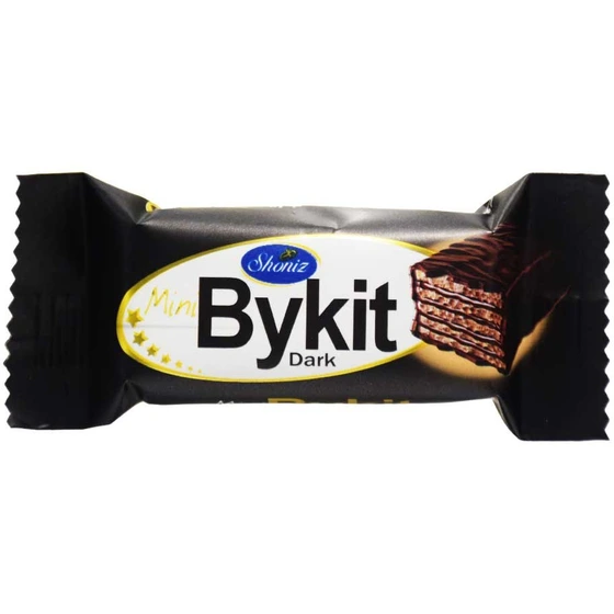 خرید و قیمت ویفر با روکش شکلات تلخ و کرم شکلات بایکیت BYKIT مینی وزن 11 ...