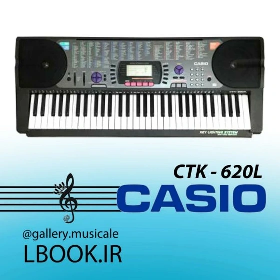 خرید و قیمت كيبورد ارگ کاسیو CASIO CTK-620L (استوک) | ترب