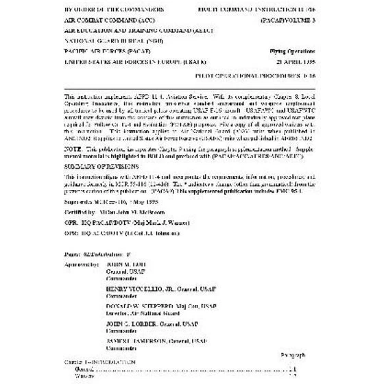 خرید و قیمت دانلود کتاب F-16 Pilot Operational Procedures | ترب