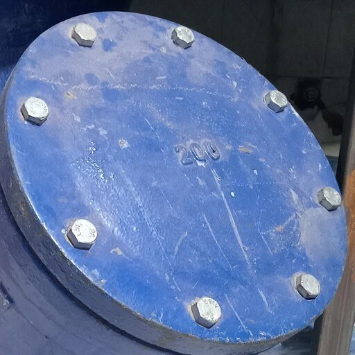 خرید و قیمت شیرصافی چدنی فلنج دار 2 اینچ فاراب pn16 توری استیل | ترب