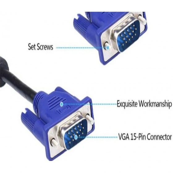 خرید و قیمت کابل vga 5 متری detex دیتکس | ترب