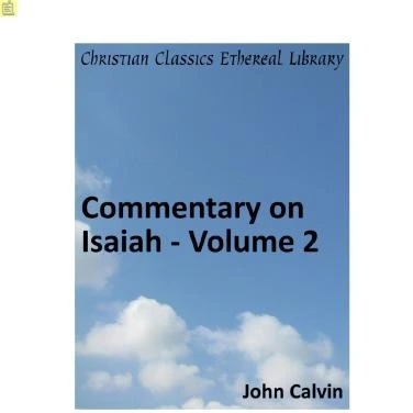 خرید و قیمت دانلود کتاب Commentary on Isaiah. Volume 2 | ترب