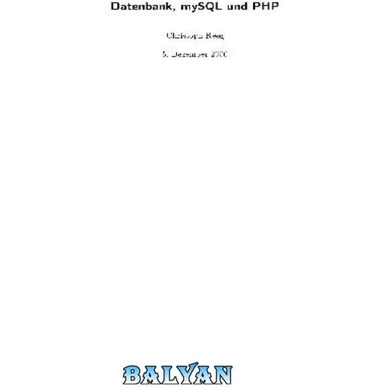 خرید و قیمت دانلود کتاب Mysql Php And Mysql ترب