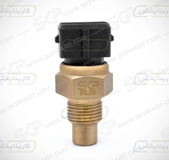 خرید و قیمت سنسور دمای آب سه فیش مشکی ef7 برند skp | ترب