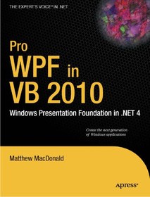 خرید و قیمت دانلود کتاب Pro WPF in VB 2010 - Windows Presentation Foundation in .NET 4 ویرایش 1 ...