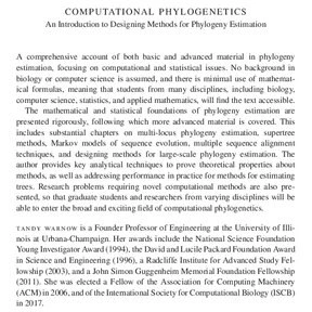 خرید و قیمت دانلود کتاب Computational Phylogenetics: An Introduction to Designing Methods for ...