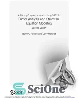 خرید و قیمت دانلود کتاب A step-by-step approach to using SAS for factor analysis and structural ...