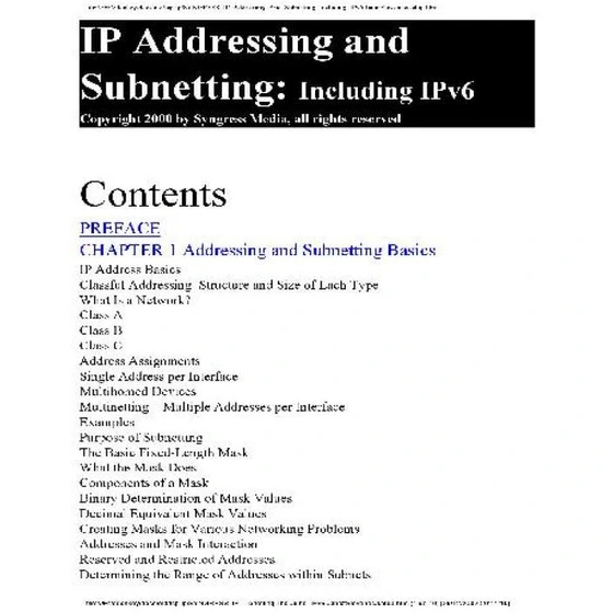خرید و قیمت دانلود کتاب Tcpip Ip Addressing And Subnetting Including