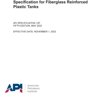 خرید و قیمت استاندارد مخازن ذخیره فایبرگلاس API 12P 2022 Specification ...