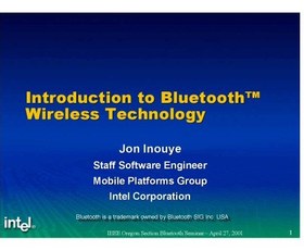 خرید و قیمت دانلود کتاب Introduction to Bluetooth™ Wireless Technology ...