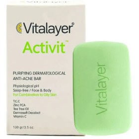 خرید و قیمت پن ضد آکنه پوست های چرب و جوش دار Activit ویتالیر 100gr | ترب