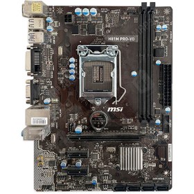 خرید و قیمت مادربرد ام اس آی MSI H81M Pro-VD استوک | ترب