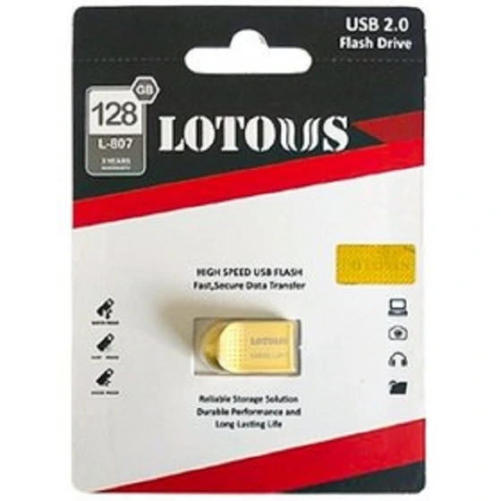 خرید و قیمت فلش مموری لوتوس مدل L-807 ظرفیت 128 گیگابایت | ترب