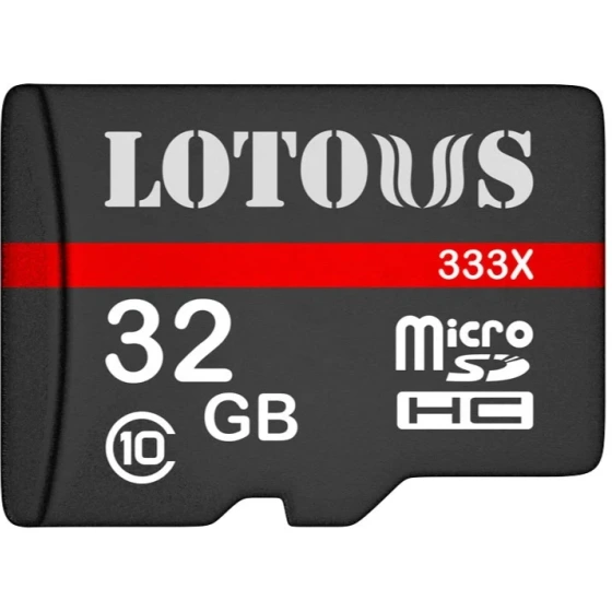 خرید و قیمت کارت حافظه microSDHC لوتوس مدل 333x U1 کلاس 10 استاندارد UHS-1 سرعت 80MBps ظرفیت 32 ...
