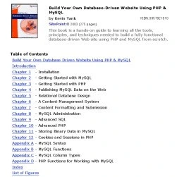 خرید و قیمت دانلود کتاب Build your own database driven website using PHP & MySQL 2003 | ترب