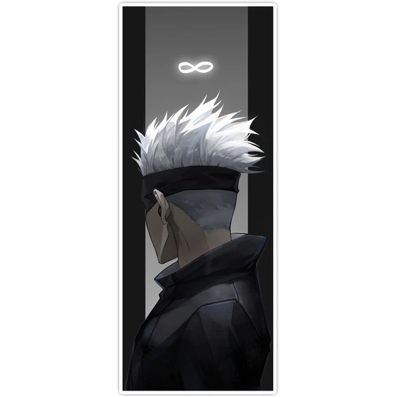 خرید و قیمت استیکر لپ تاپ و موبایل گوفی طرح انیمه جوجوتسو مدل Gojo S4 | ترب